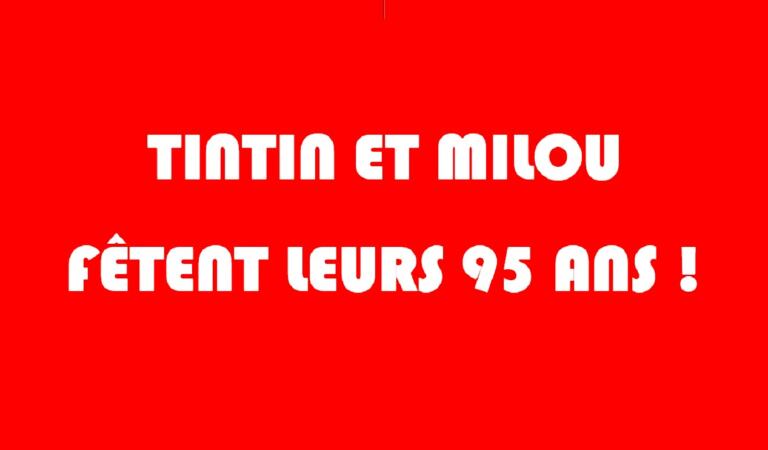 Tintin et Milou fêtent leurs 95 ans | Monsieur Vintage